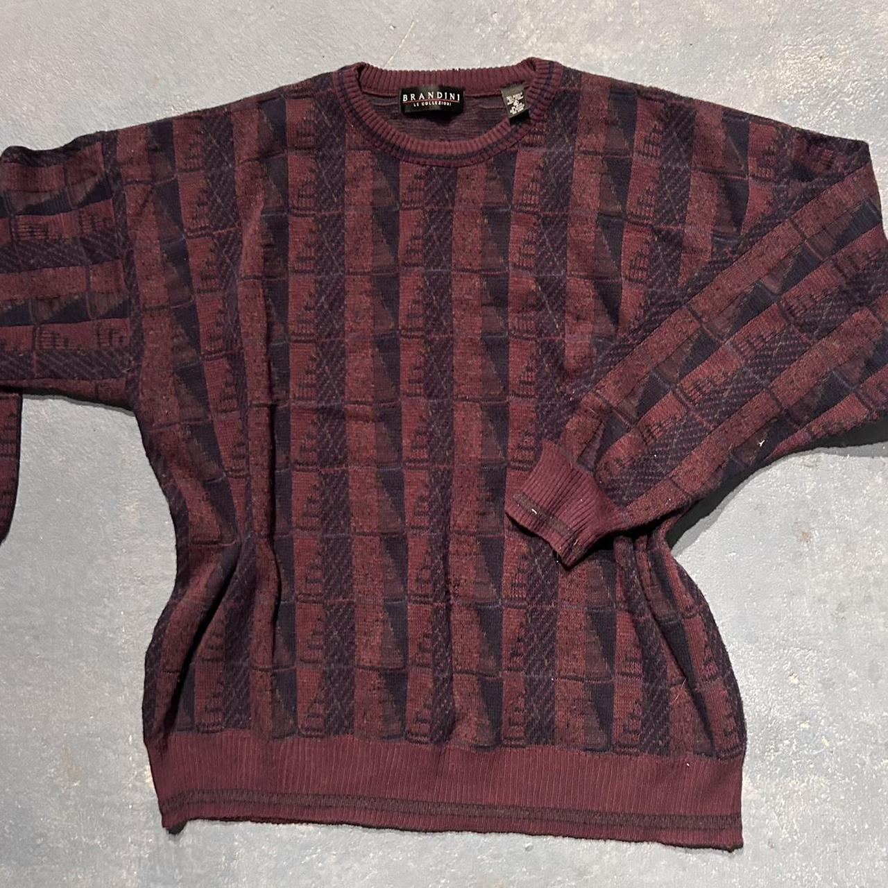 Vintage Italian wool sweater from the 70s, really... - Depop