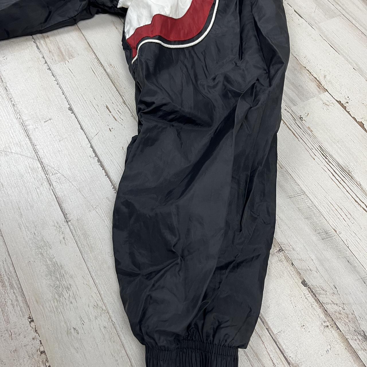 Wilson Windbreaker Jacket Vintage Horizontal Stripes... | Depop