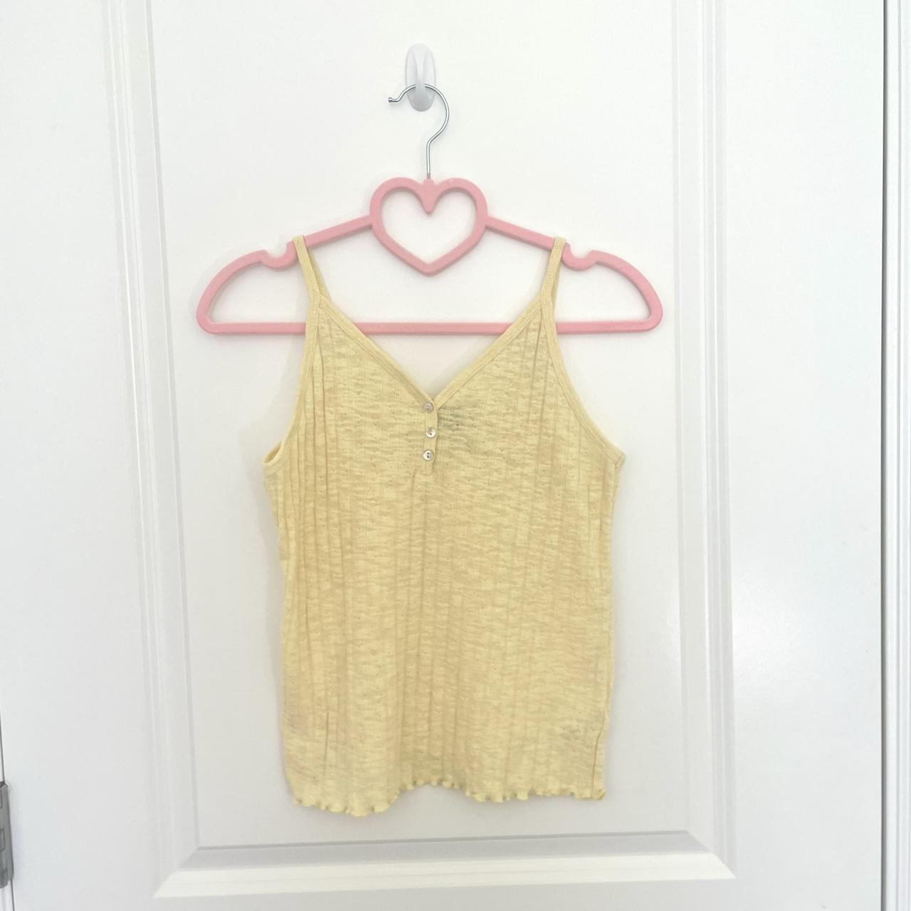 Target Women's Yellow Vest | Depop