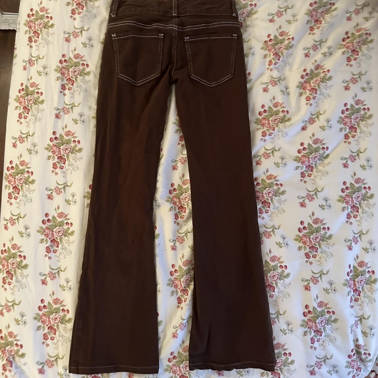 Low rise bootcut pacsun size 23 jeans brown Worn a... - Depop