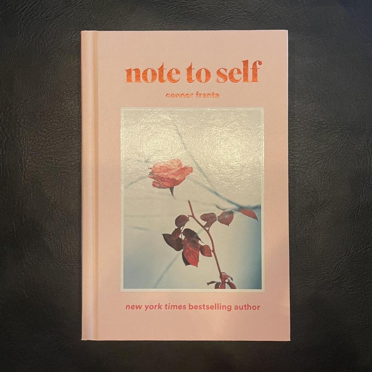 Connor Franta’s “Note to Self” written and signed in... - Depop