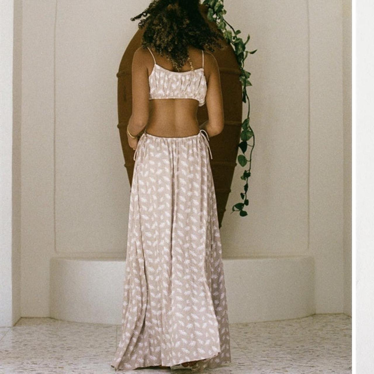 Sabo Skirt Rexha Maxi Dress Purchased for $128... - Depop