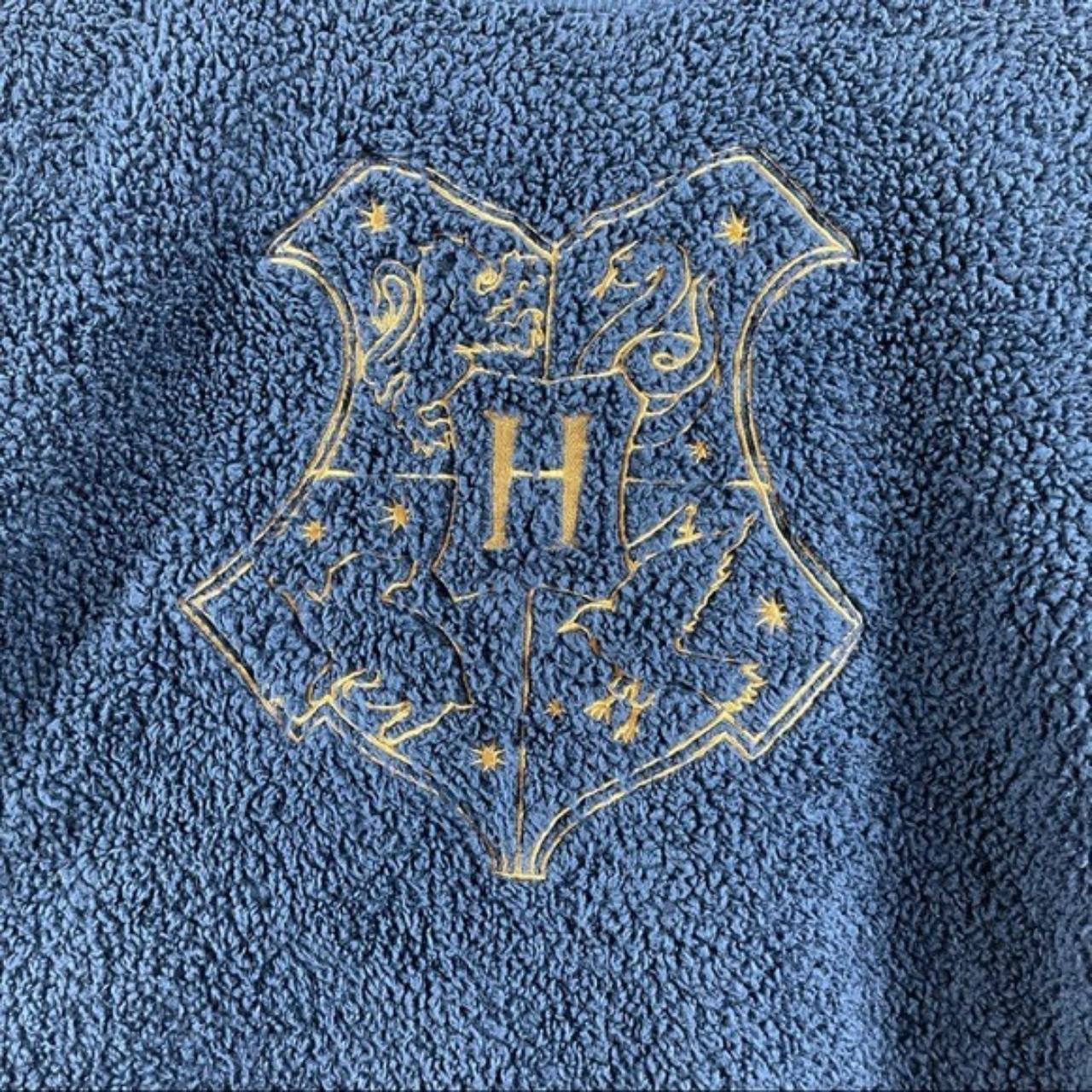 Harry Potter Sherpa Hogwarts Crest Pullover... - Depop