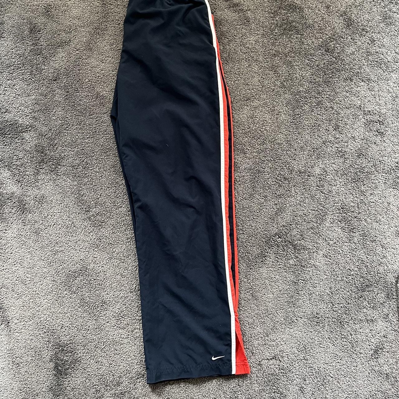 Y2K Nike bottom check trackpants Size:XL - Depop