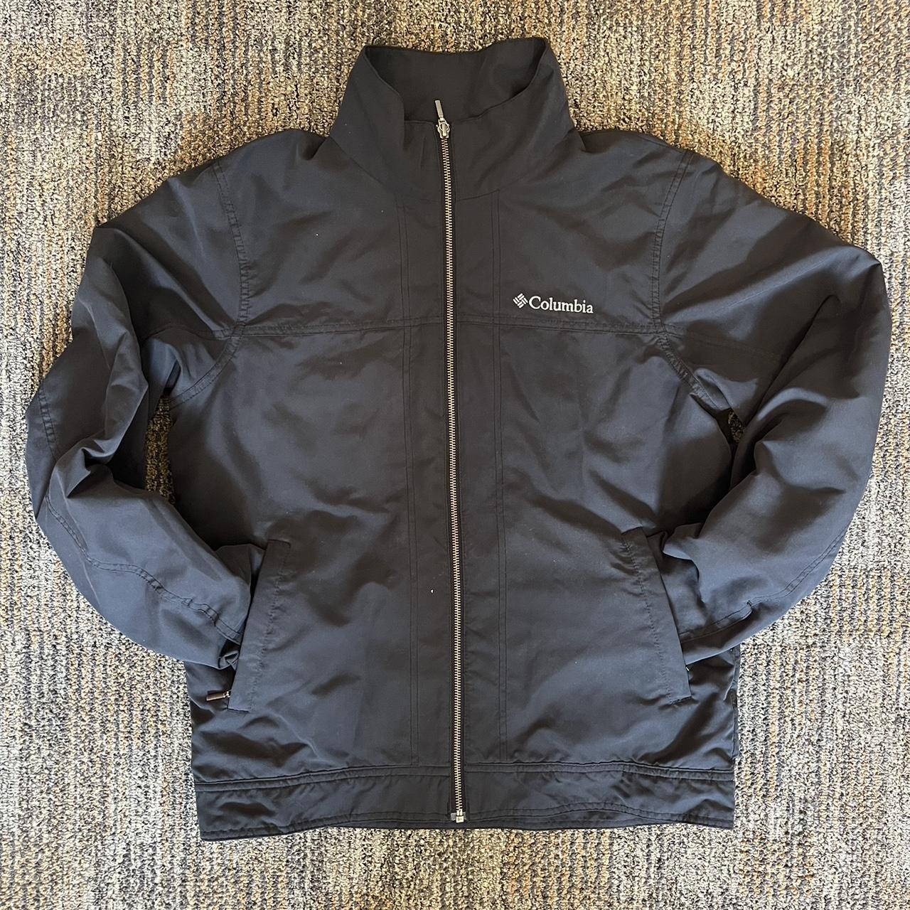 New age Columbia shell fill zip Size:S - Depop