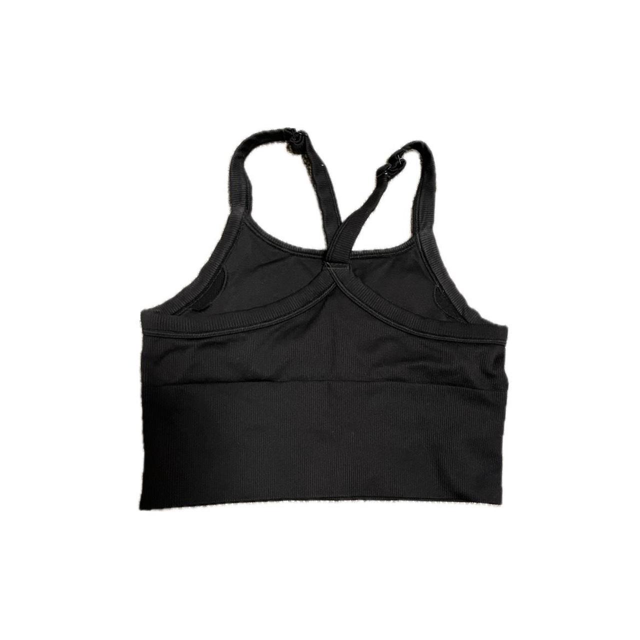 Alo seamless ribbed favorite bra tank🤎 - Size... - Depop