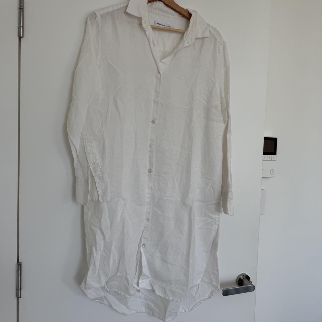 Assembly label linen shirt dress | Depop