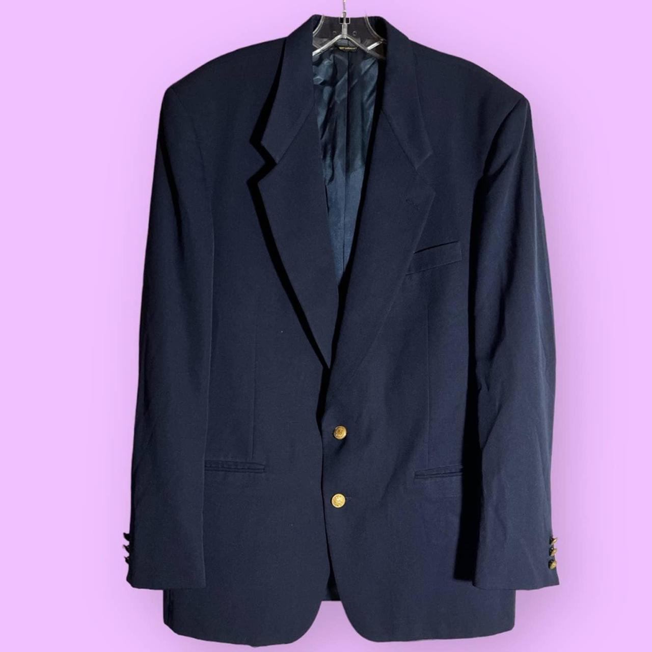 Givenchy Men's Blue Tailored-jackets | Depop