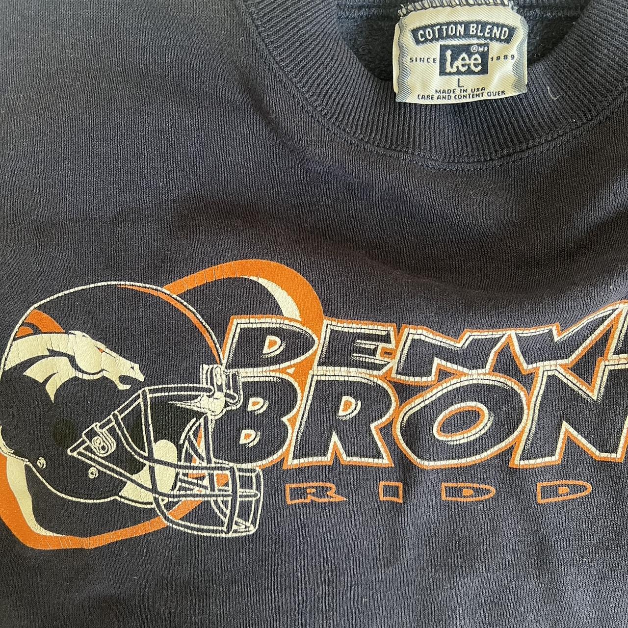 Lee - Vintage Denver Broncos (Riddell) 1998 jumper... - Depop