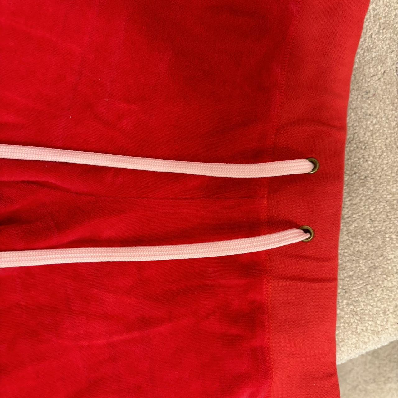 Red babble loose flare trousers never been worn... - Depop