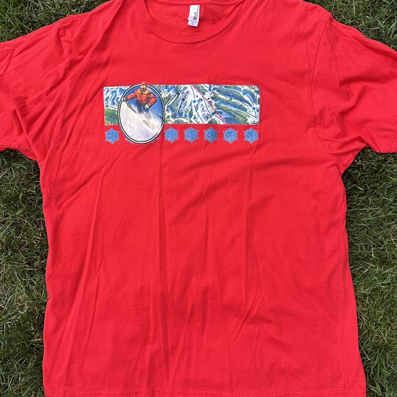 Vtg 1990s Anvil Tag Sierra Madre California Skiing... - Depop