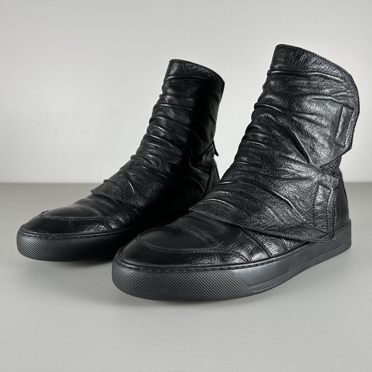 Super Rare Alexandre Plokhov Wrinkled Goat Leather... - Depop