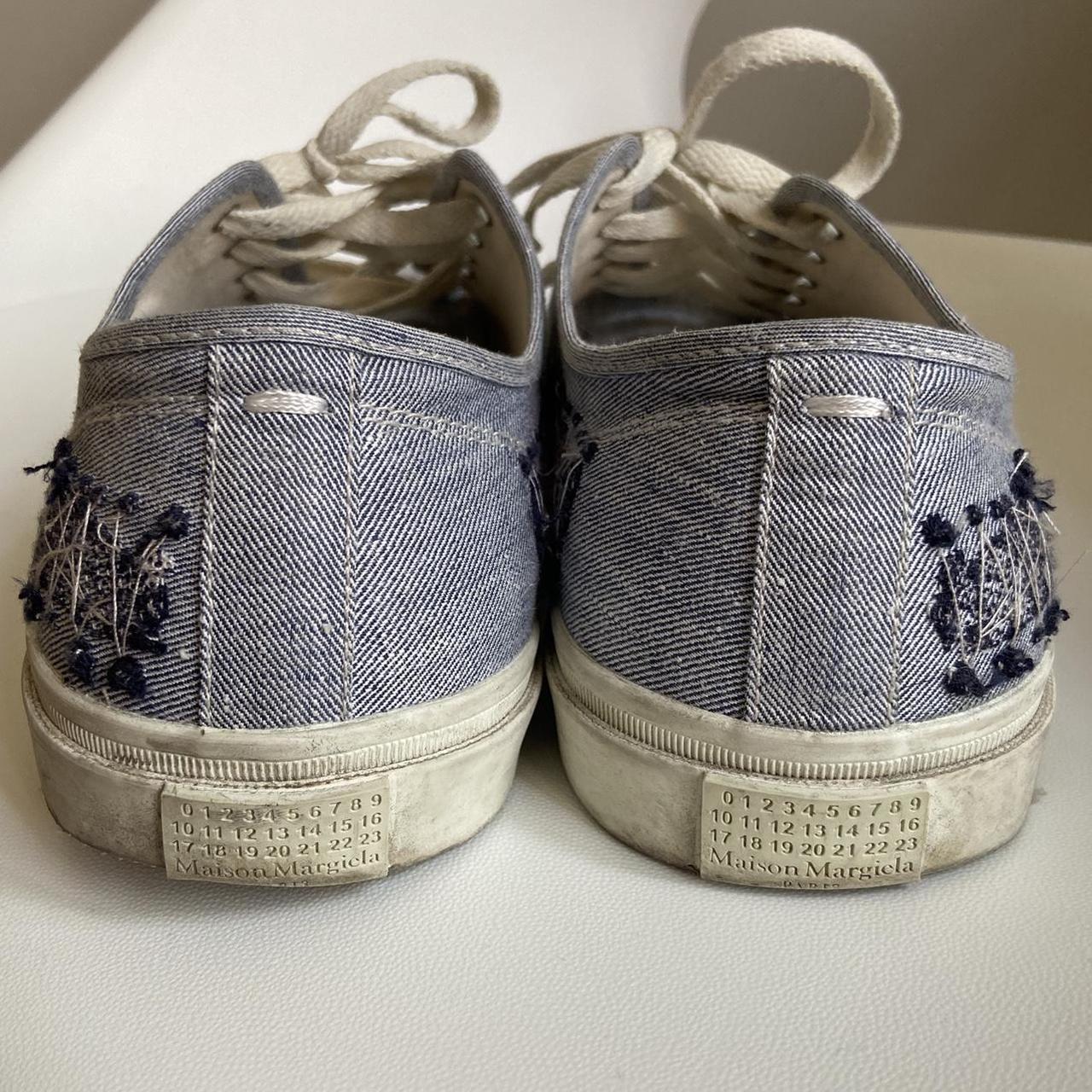 Maison Margiela Tabi Trainers EU41 (Fit large as I... - Depop