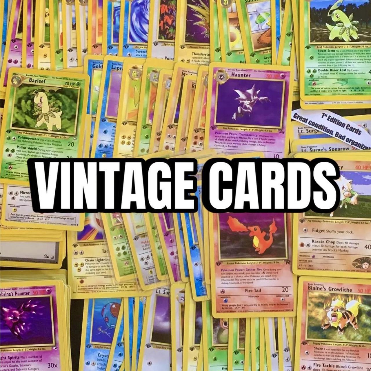 1st Edition Vintage Pokemon Card Packs —— Each... | Depop
