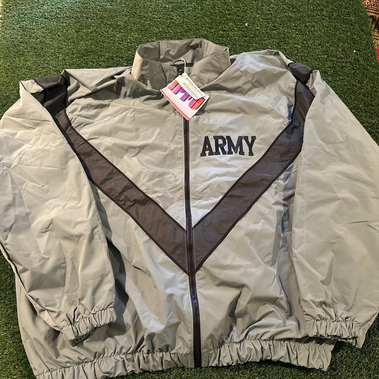Brand new army windbreaker with tags size xl - Depop