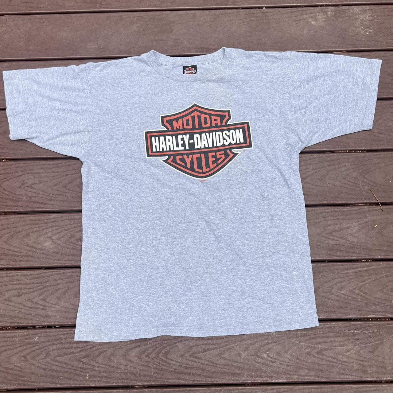 Harley Davidson men’s short sleeved t shirt size 2XL... - Depop