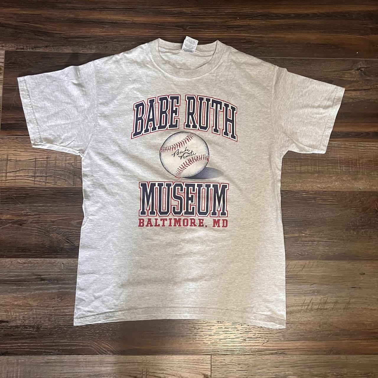 Babe Ruth Museum, Baltimore, MD Vintage Tee New... - Depop