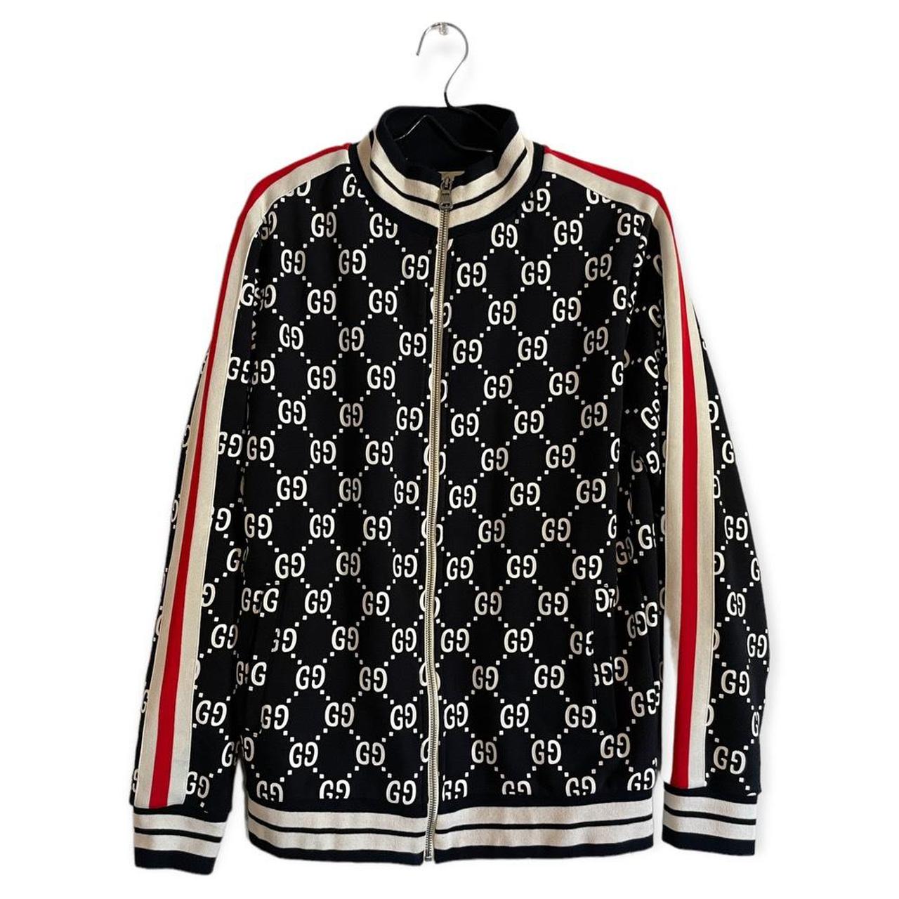 Mens GUCCI tracksuit Jacket! Fits Mens M or L. Ultra... - Depop