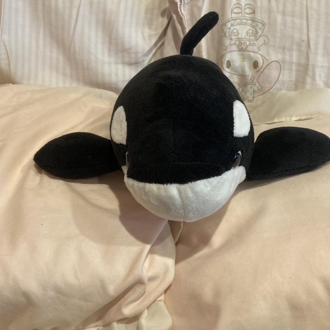killer whale / orca stuffed animal / plushie ! super... - Depop
