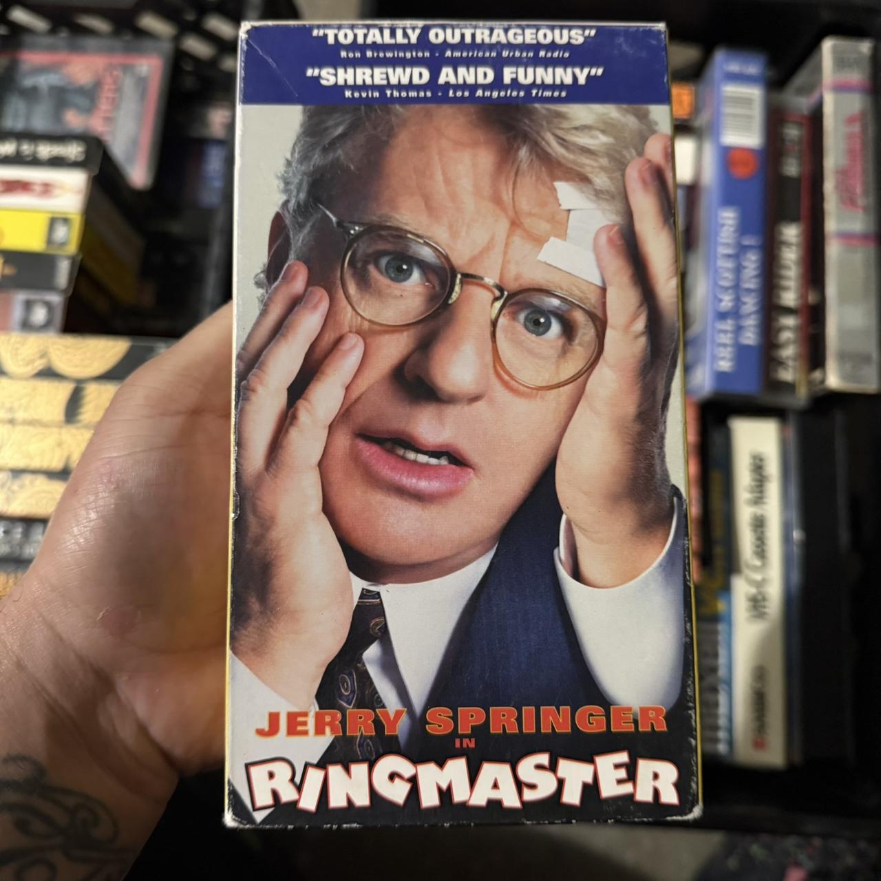 Jerry Springer Ringmaster VHS tape #90s vhs - Depop