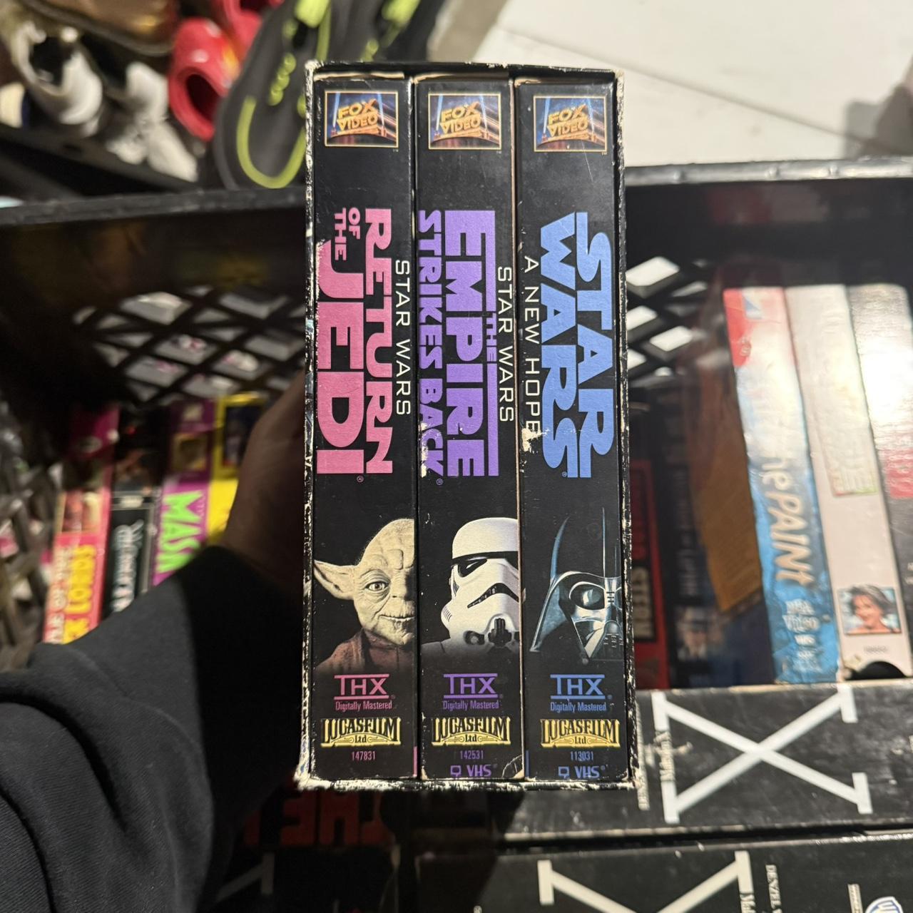 1981 Star Wars Trilogy VHS box #vhs #StarWars | Depop