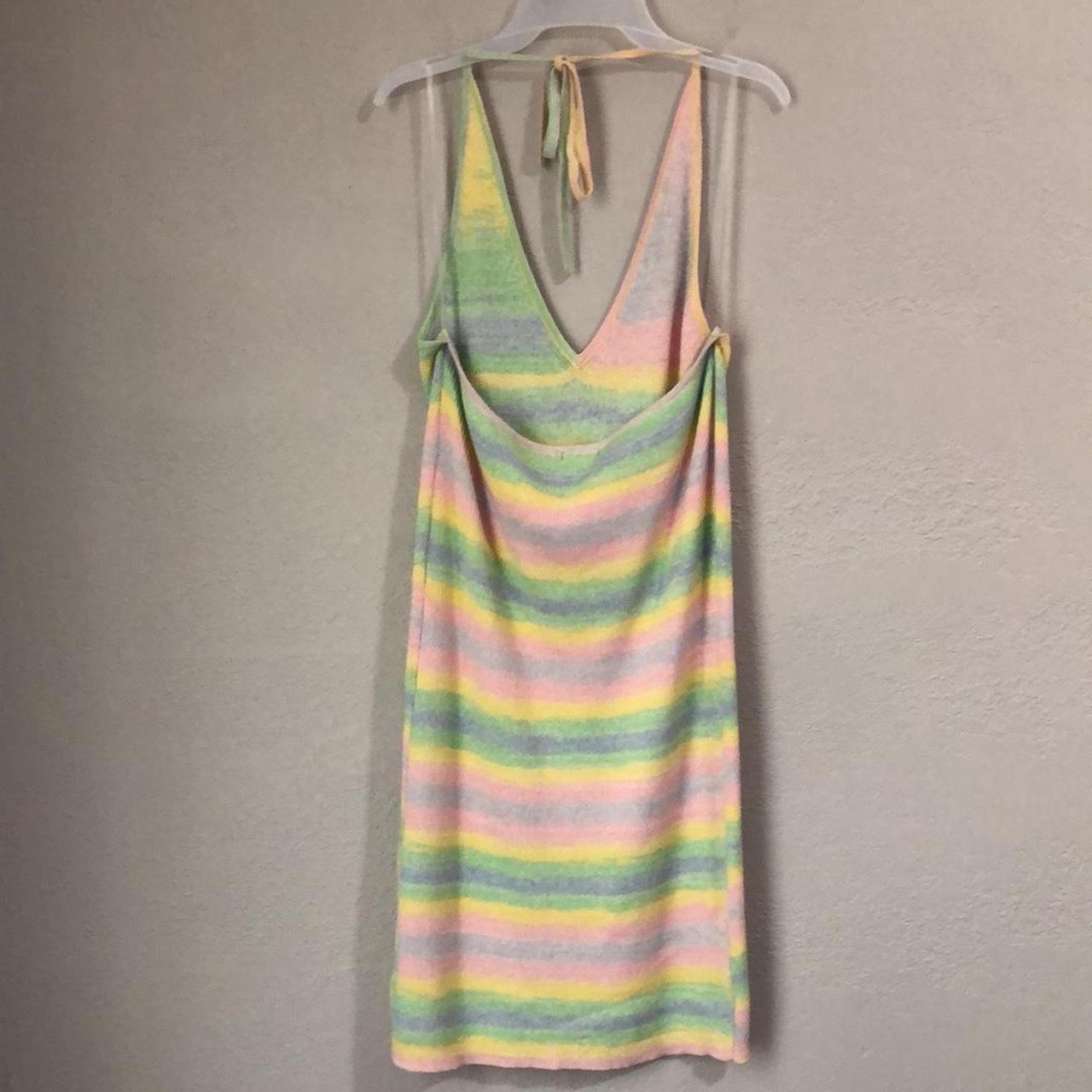 Wild Fable Size XL Knit Halter Body-con Dress in... - Depop