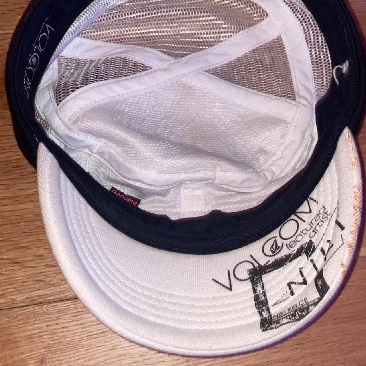 super sick volcom niki kelce y2k hat size M worn... - Depop
