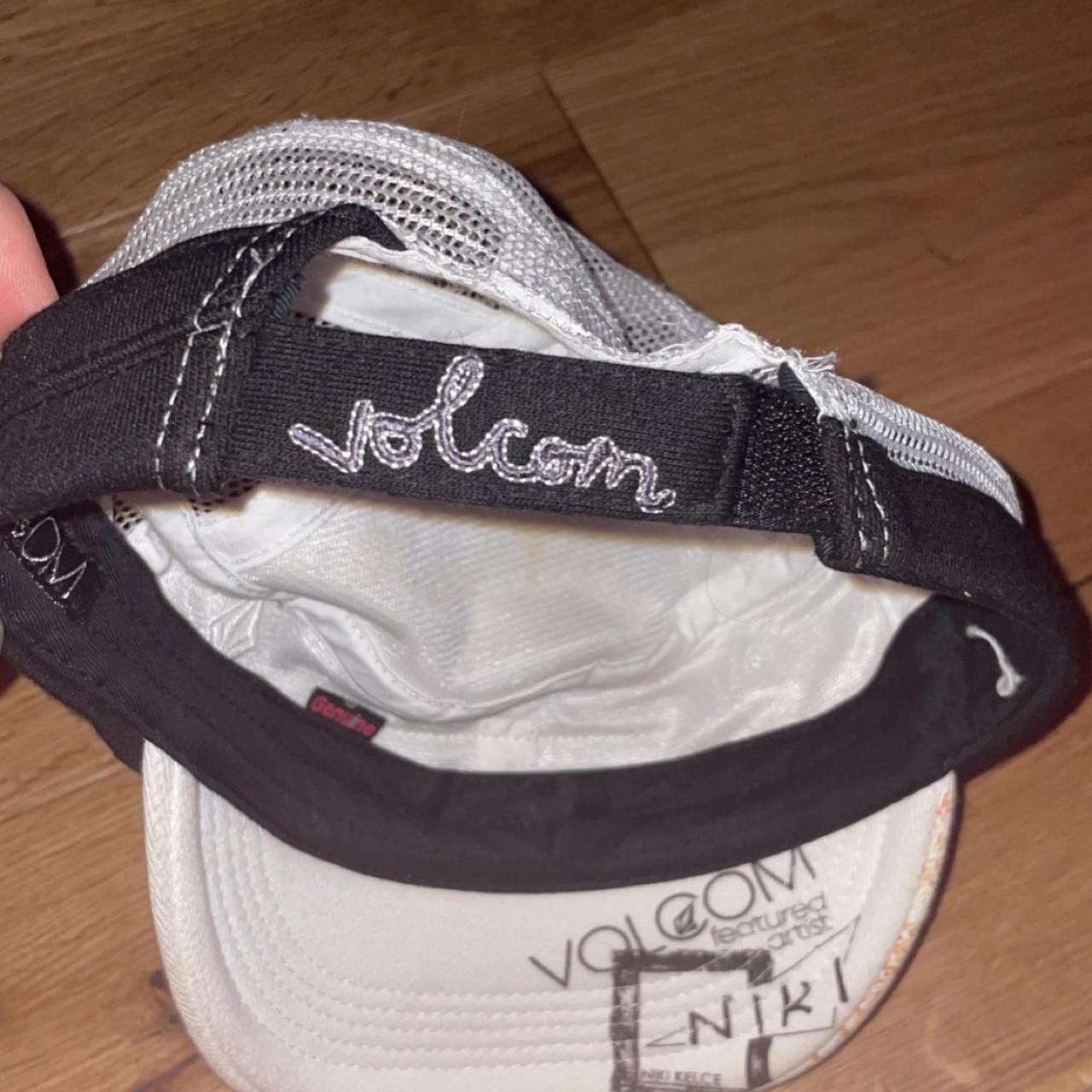 super sick volcom niki kelce y2k hat size M worn... - Depop