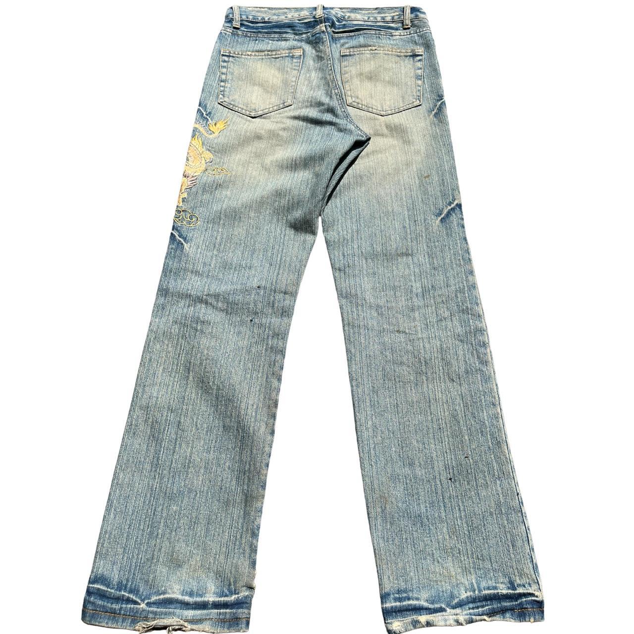 Rare Japanese Brand Annihilated Distressed Dragon... | Depop