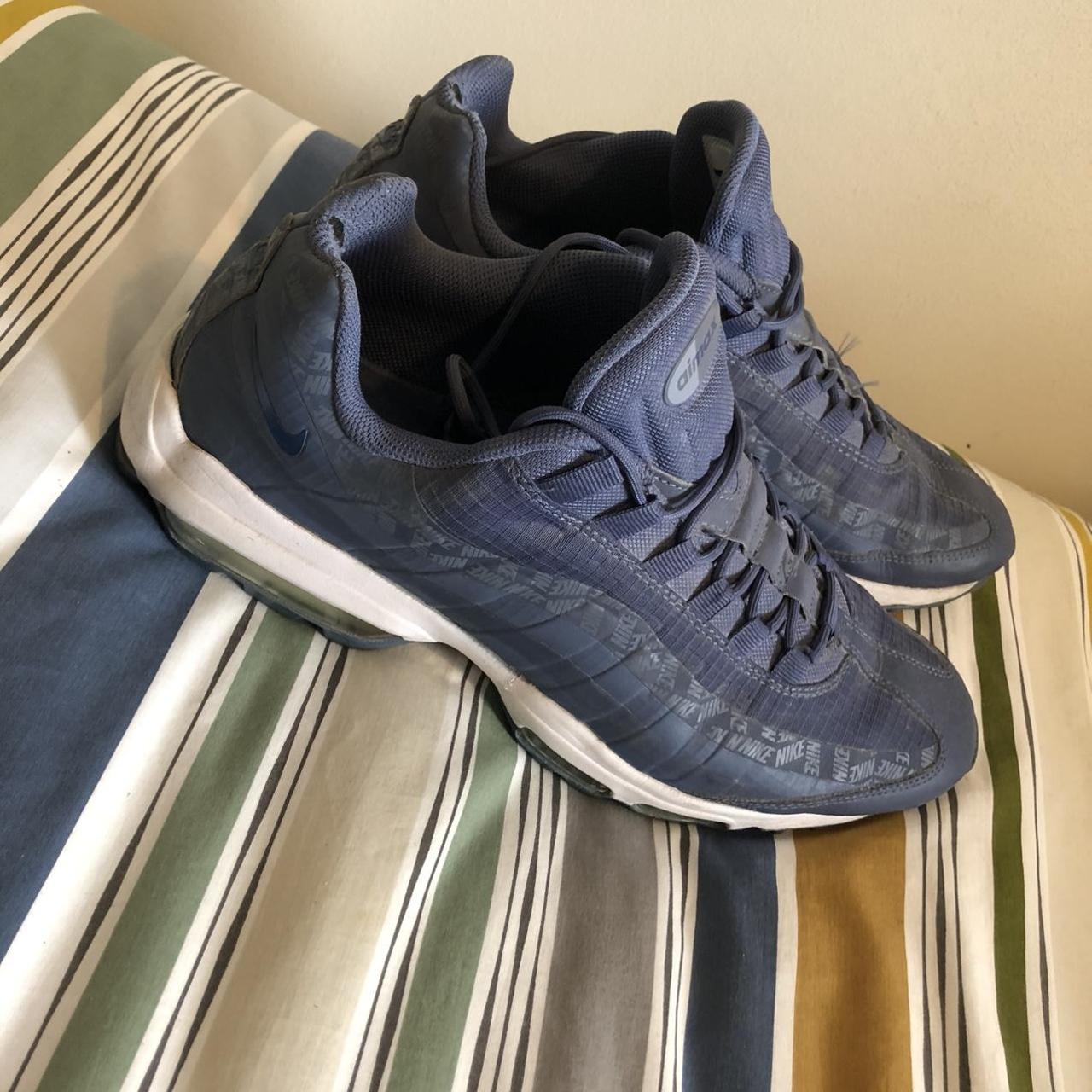 Blue airmax 95 /110s Size 11uk Free delivery - Depop