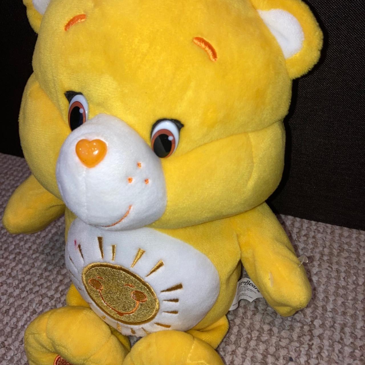Care Bear Funshine Sunshine Yellow Plush 2016 Care... - Depop