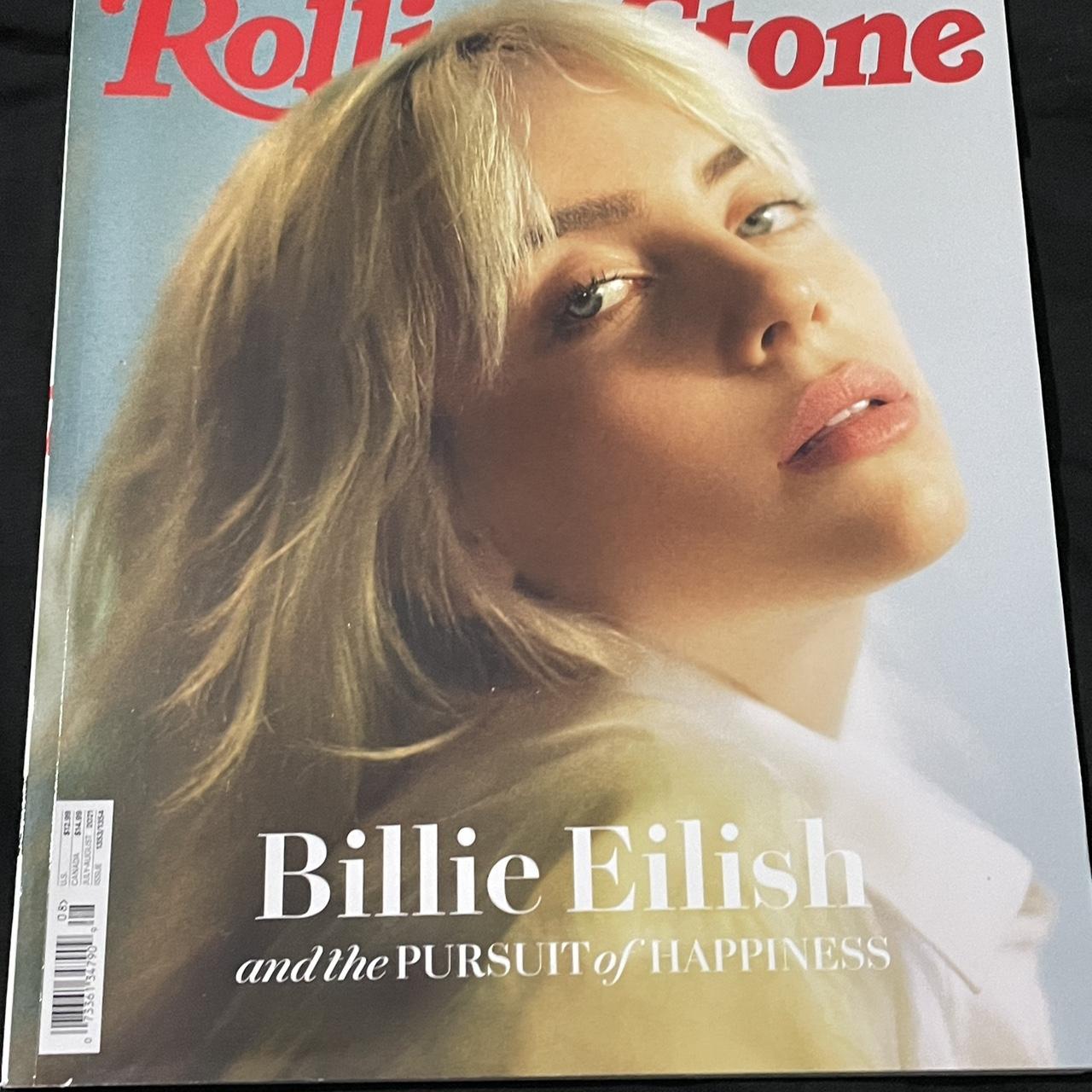 BILLIE EILISH - ROLLING STONE MAGAZINE - JULY 2021 -... - Depop