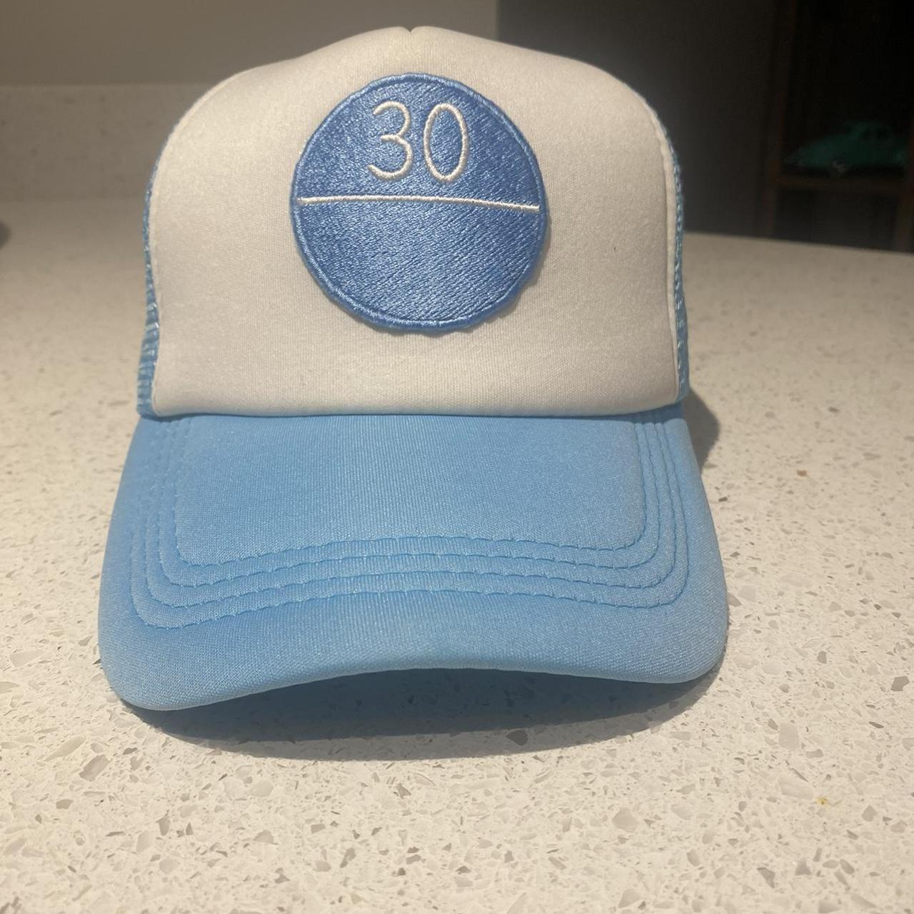 @IFEELCRAZZZY 26/30 PERC30 trucker hat! White and... - Depop