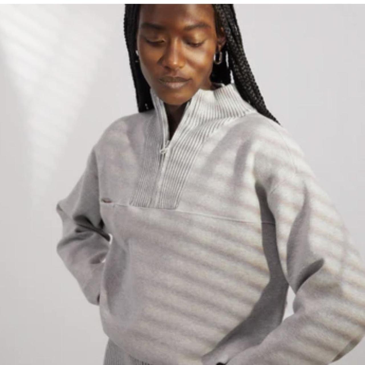 lunya cozy cotton silk zip pullover Lunya Cozy... - Depop