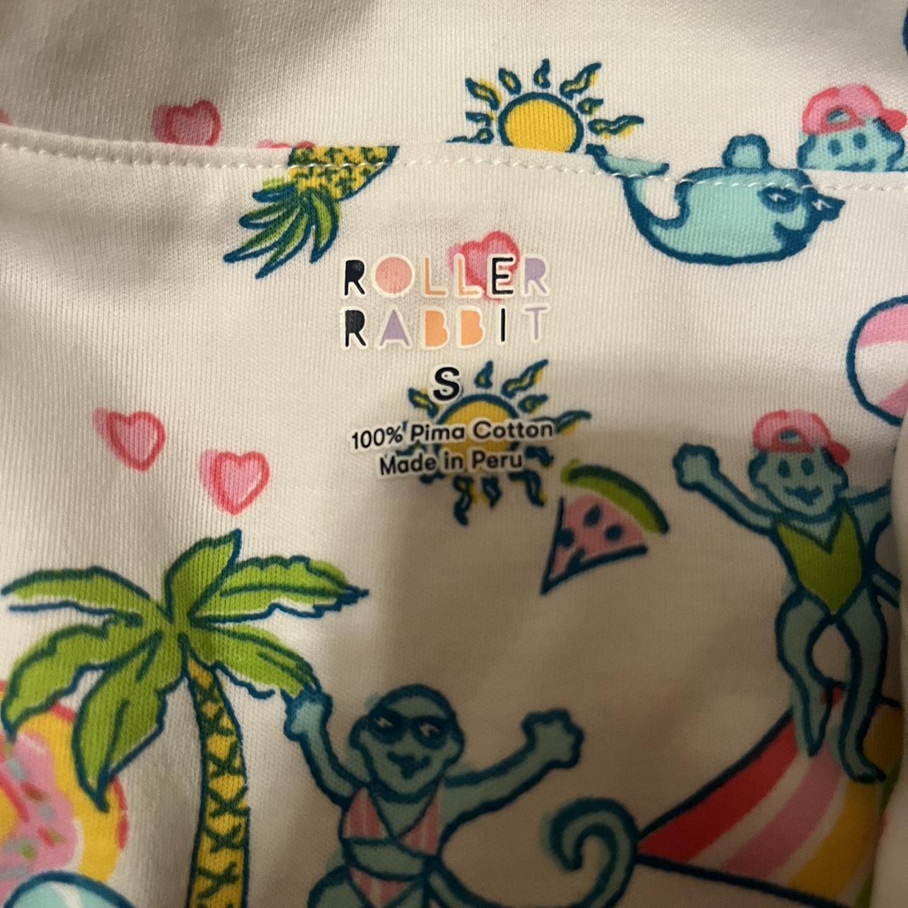 Roller rabbit pool party PJ Top Only! Size small - Depop