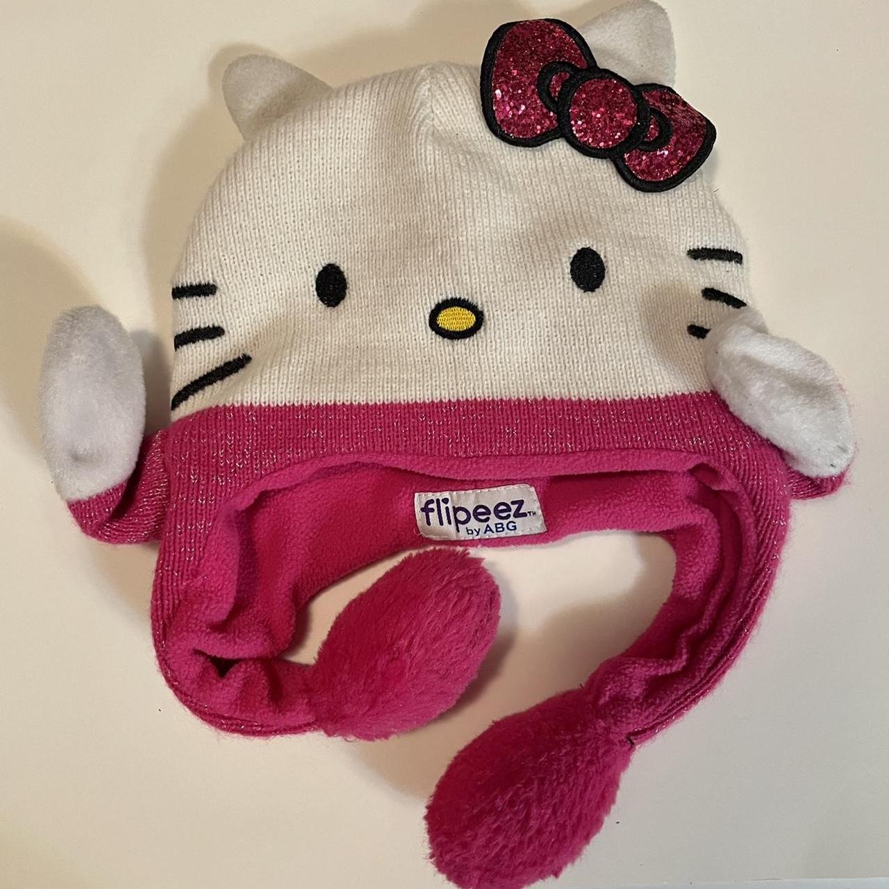 Hello Kitty Flipeez Hat *is made for kids but fits... - Depop