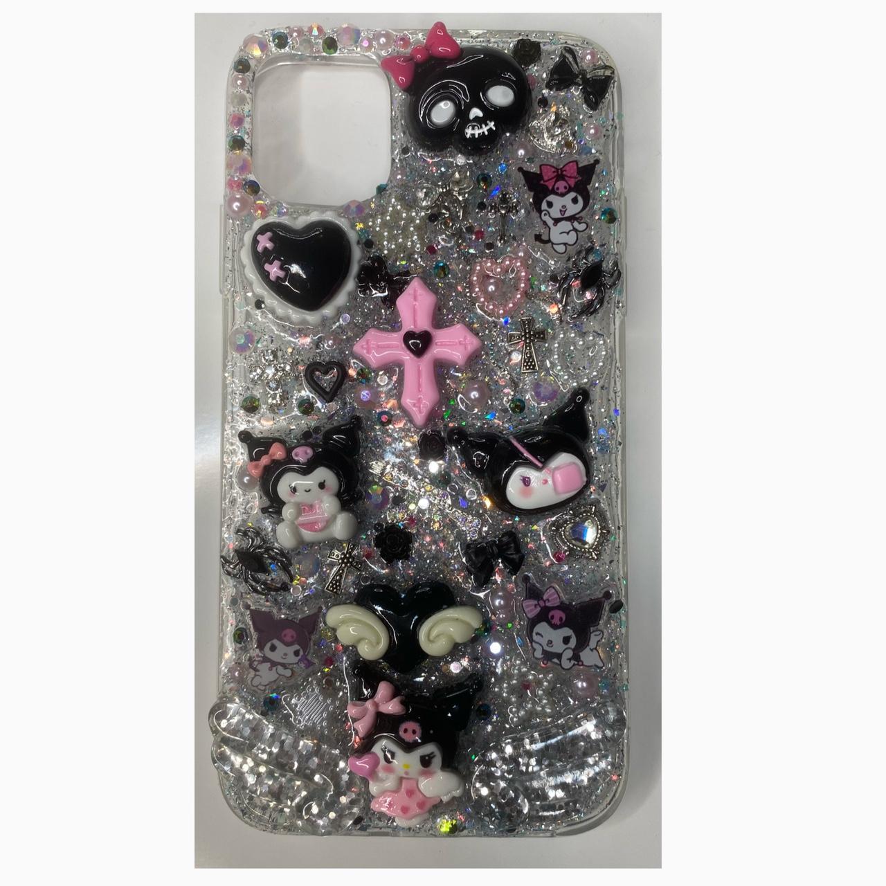 Custom Kur.omi Iphone 11 Case 🩷🖤 Please message... - Depop