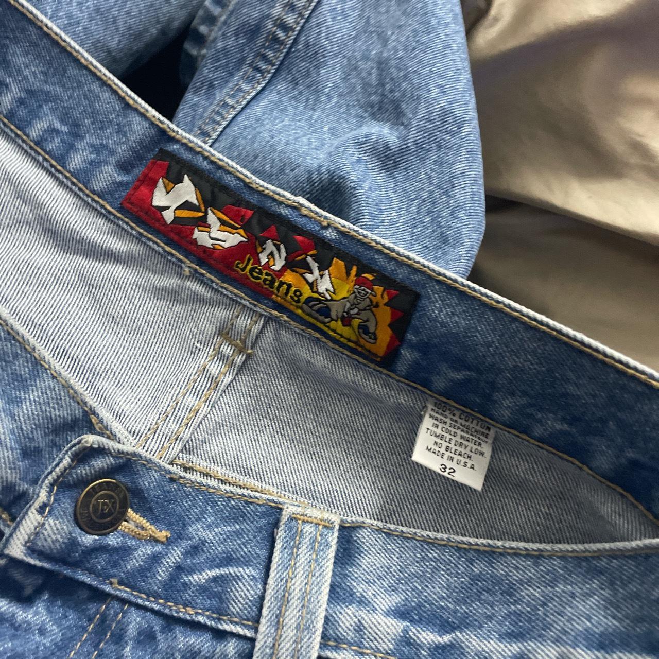 jnco / interstate alike jeans with a 11.5 leg... - Depop
