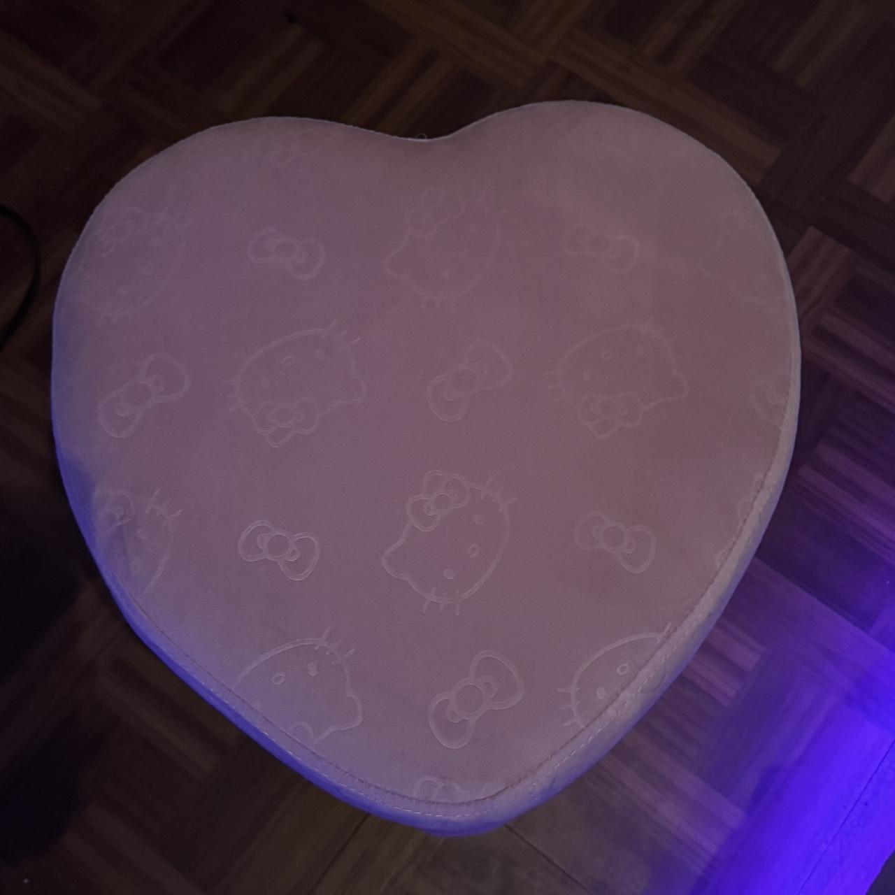 Heart hello kitty vanity chair/stool, this is brand... - Depop