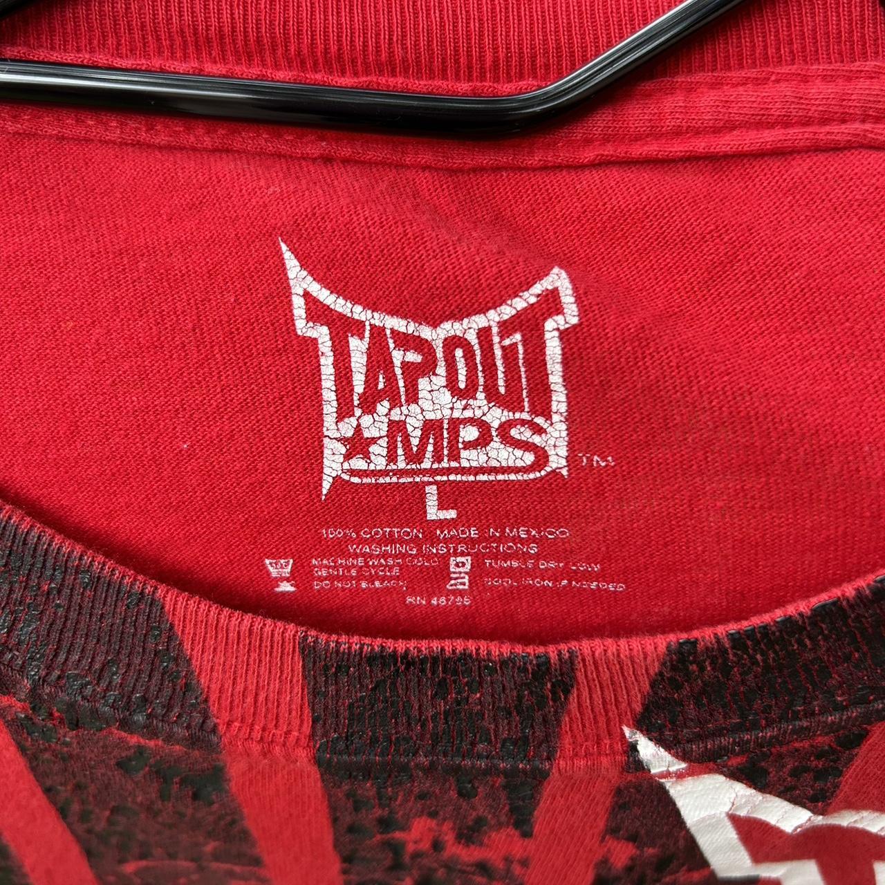 2000s Y2k Ground Pound Tapout MPS Tee No Flaws,... - Depop