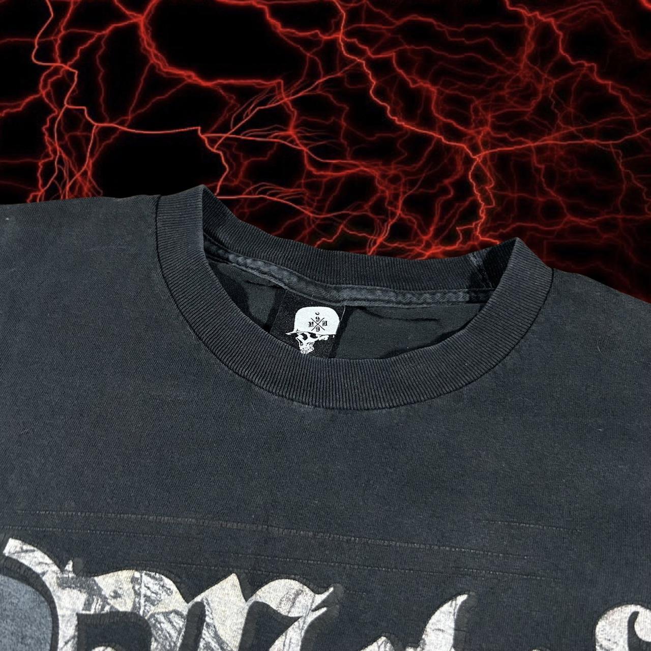 vintage y2k trashy metal mulisha tee crazy nice... - Depop