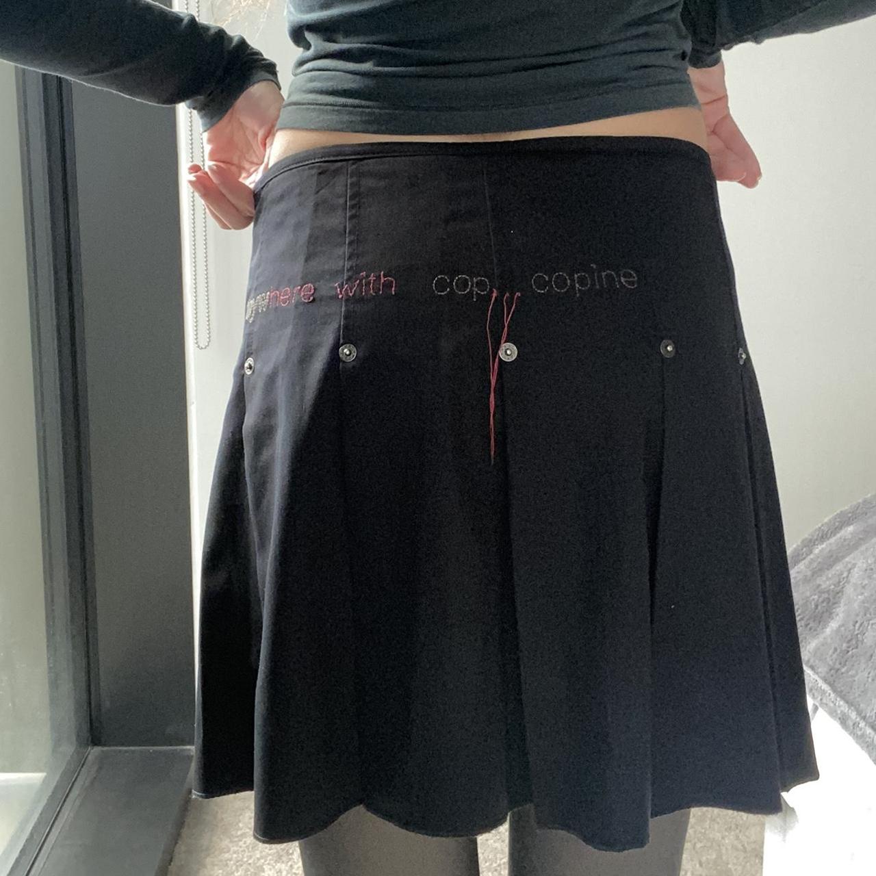 size XS Original cop copine details in the back of... - Depop