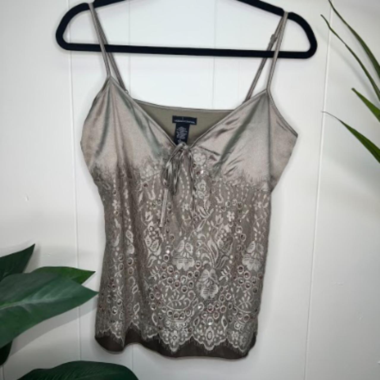 MODA International Sleeveless Top Spaghetti Strap... - Depop