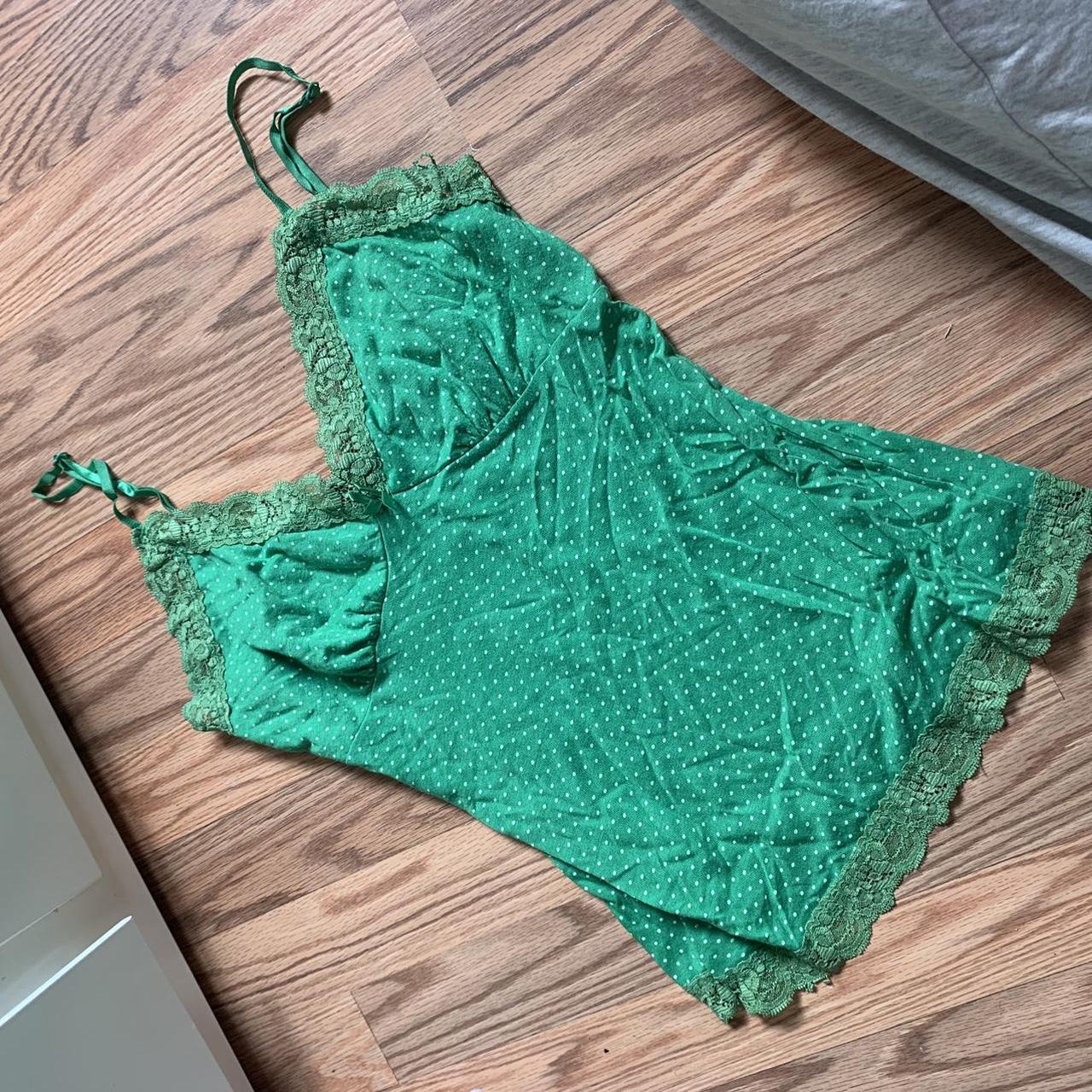 cute little polka dot mini tank top. best fits... | Depop