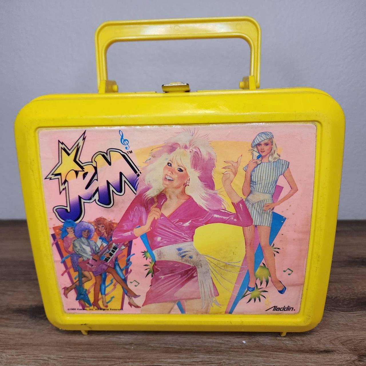 Vintage 1986 JEM and the Holograms lunchbox by... - Depop