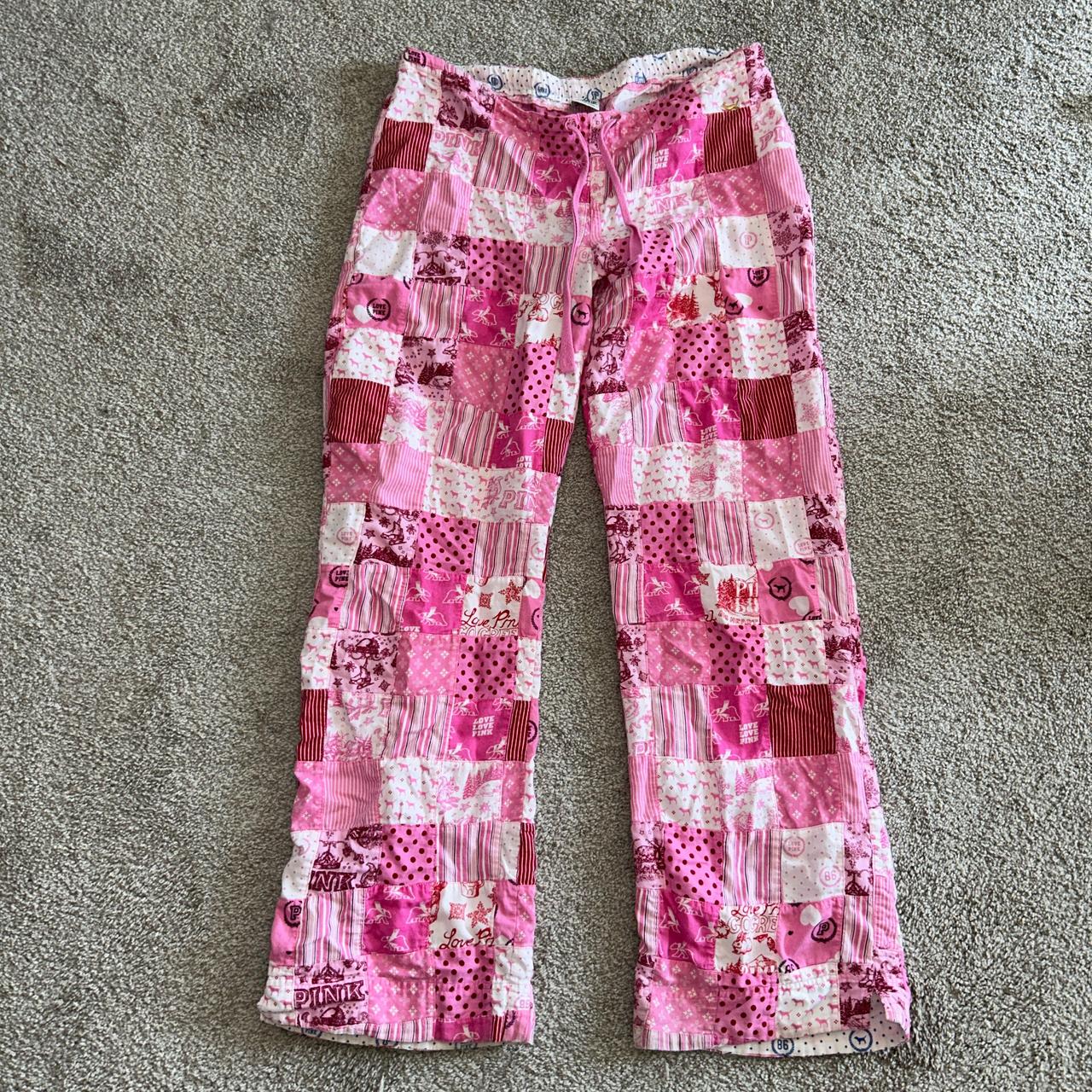 VINTAGE Lowrise Victorias Secret Pj Pants Size:... - Depop