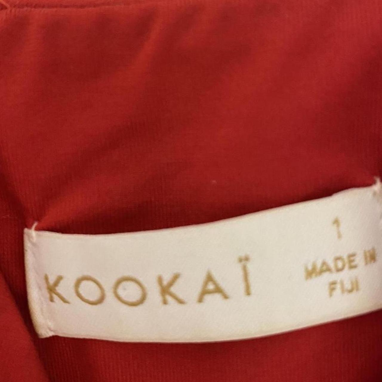 Red Kookai Kookai Top Size 1 - Depop