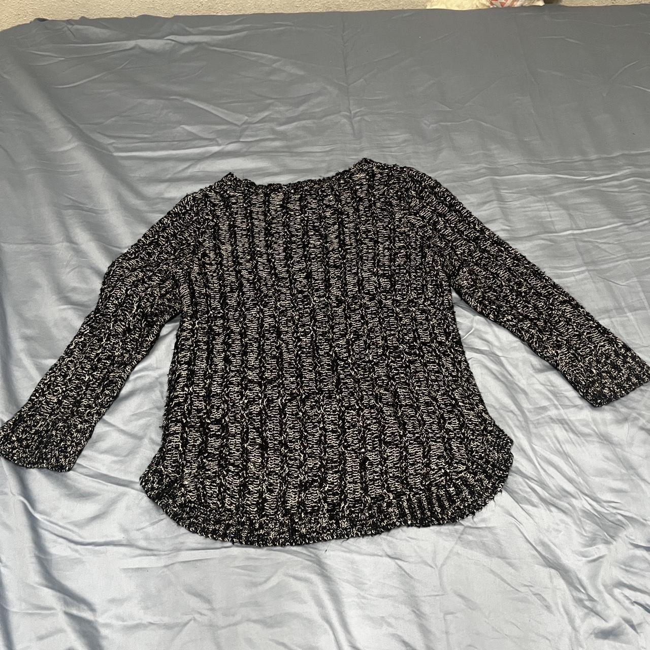 vintage scratchy sweater