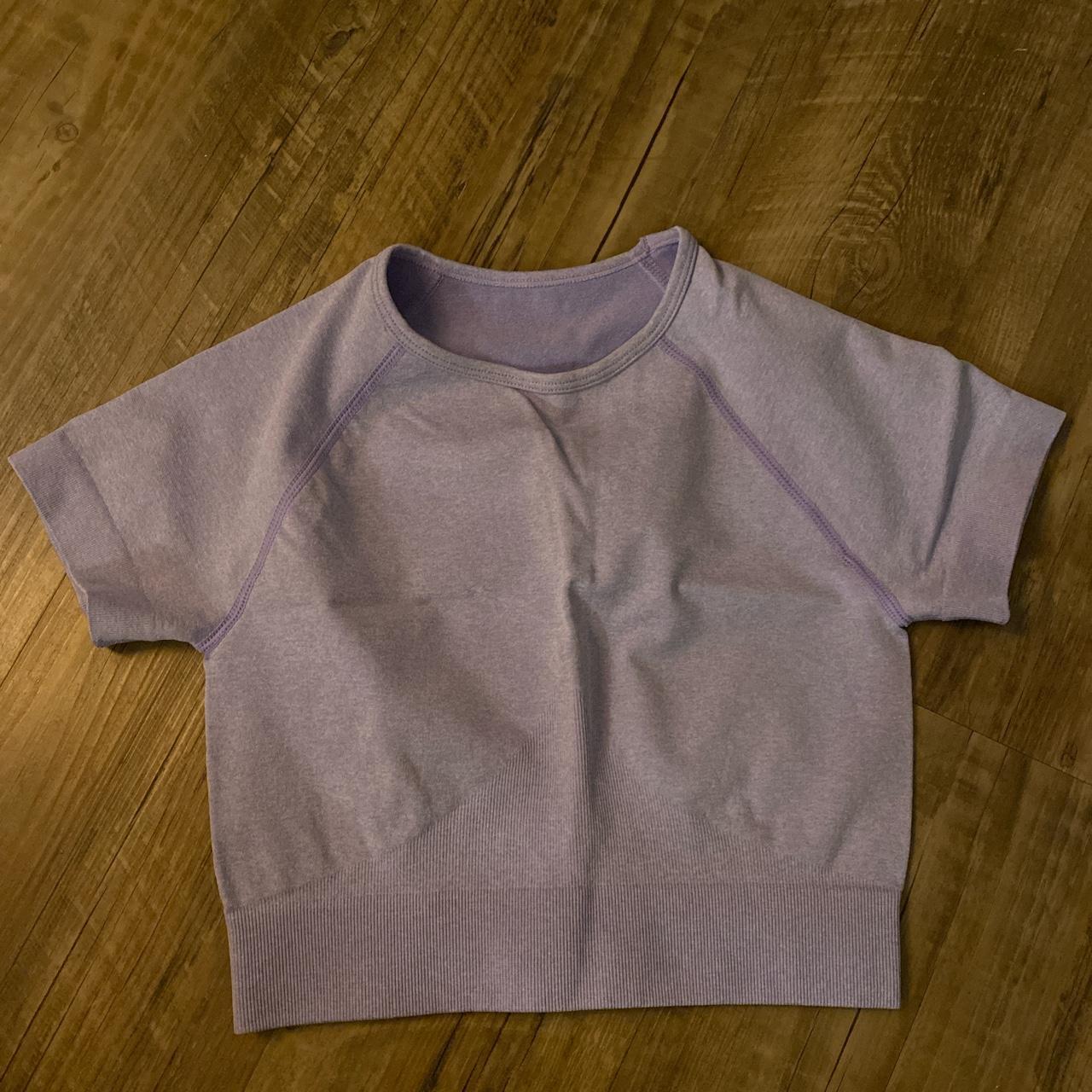 Purple workout set in size small - Depop