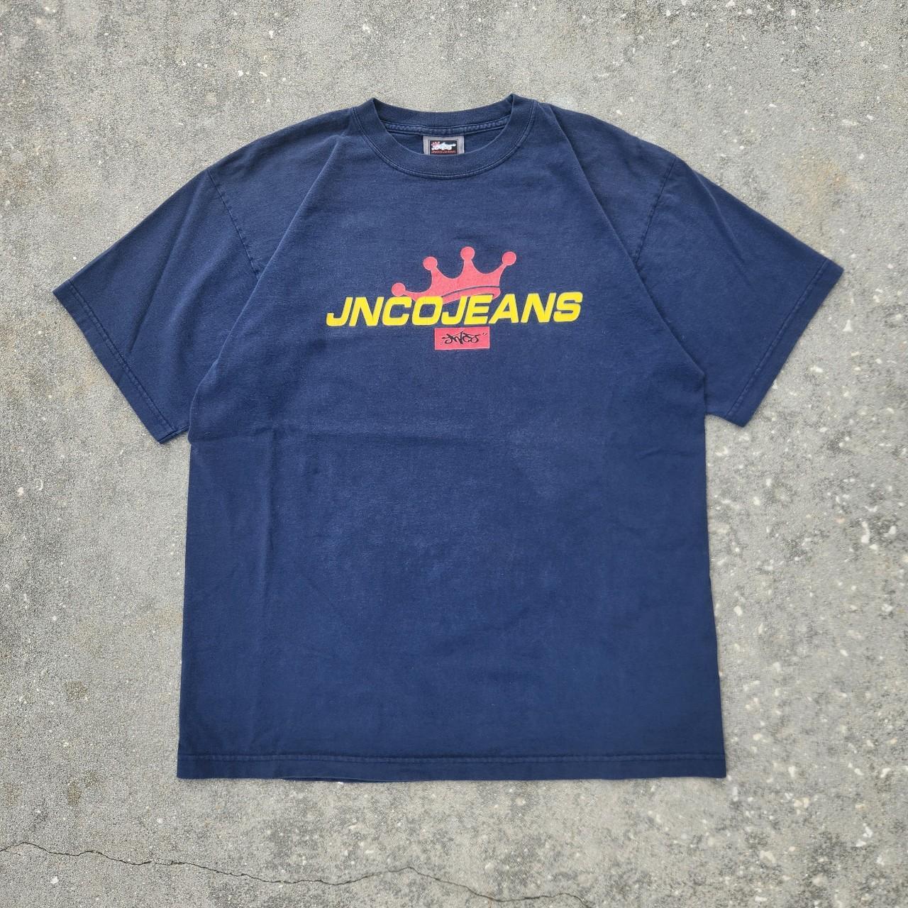 Vtg 90s Jnco Jeans tee Awesome graphics front and... - Depop